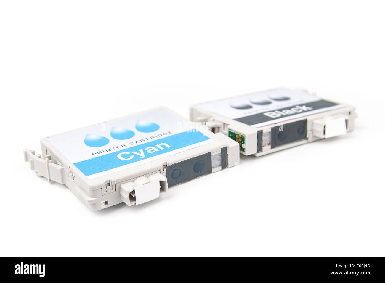 Cartridges for colour inkjet printer Stock Photo - Alamy