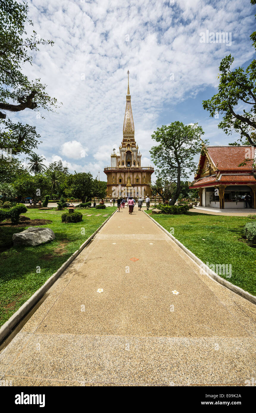 Thailand, Phuket, Buddhist temple Wat Chalong Stock Photo - Alamy
