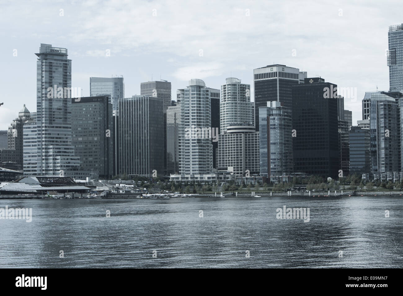 Canada, Vancouver, Skyline of Coral Harbour Stock Photo - Alamy