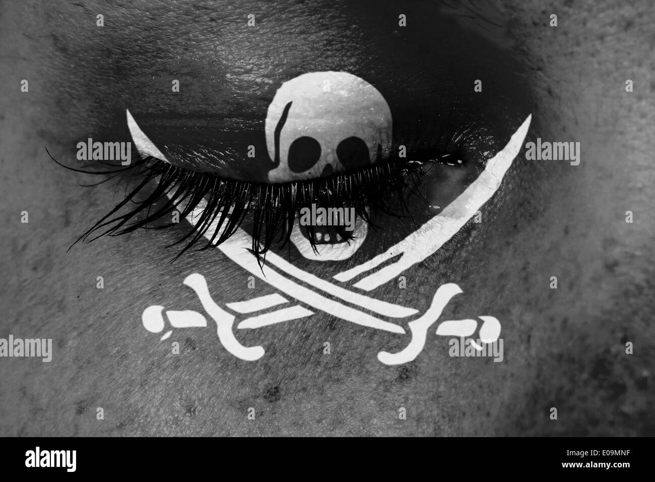 Pirate lady Black and White Stock Photos & Images - Alamy