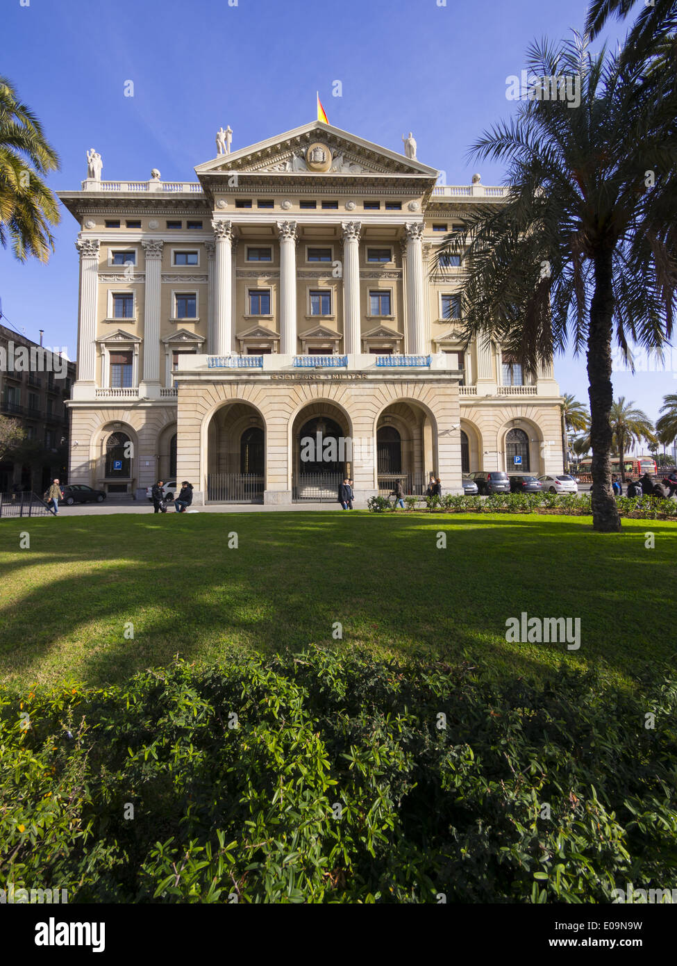 Spain, Catalonia, Barcelona, Gobierno Militar, military headquarters ...