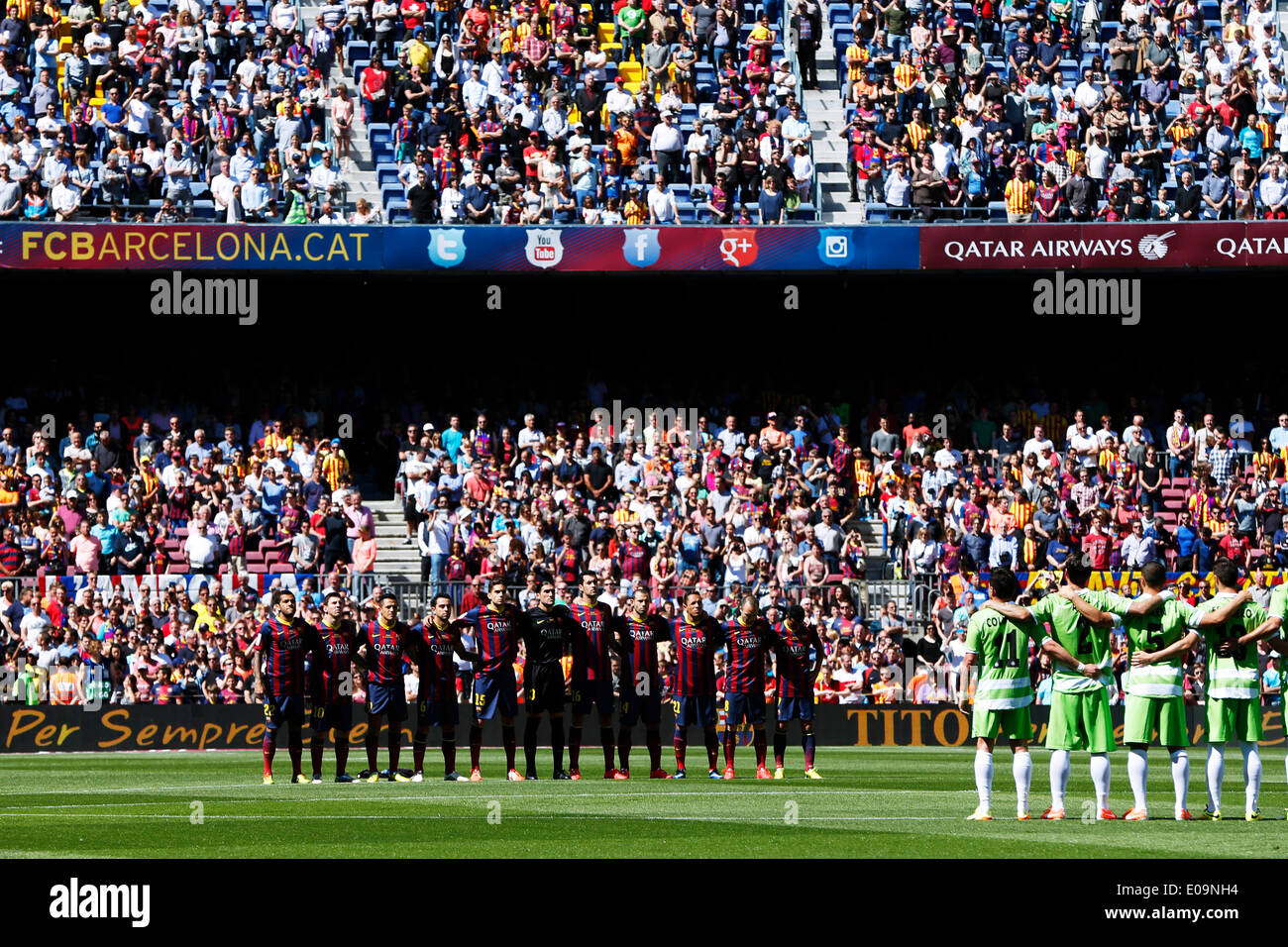 Fc barcelona line up hi-res stock photography and images - Alamy
