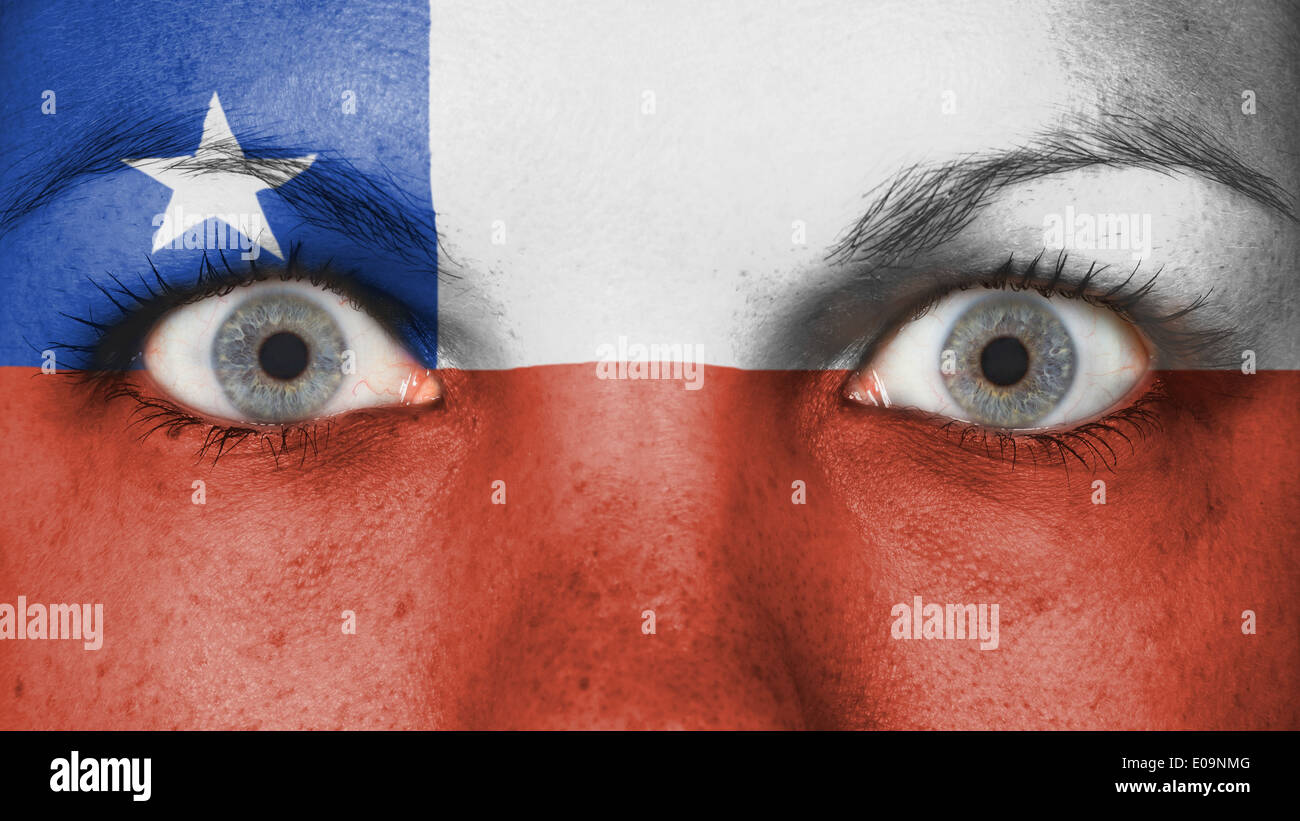 Football chile flag hi-res stock photography and images - Alamy