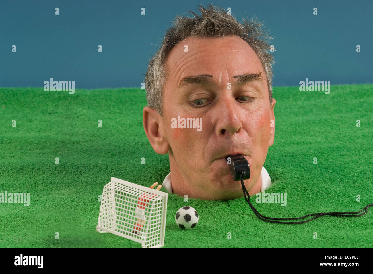 Football Close Up Head Head Shot High Resolution Stock Photography and ...