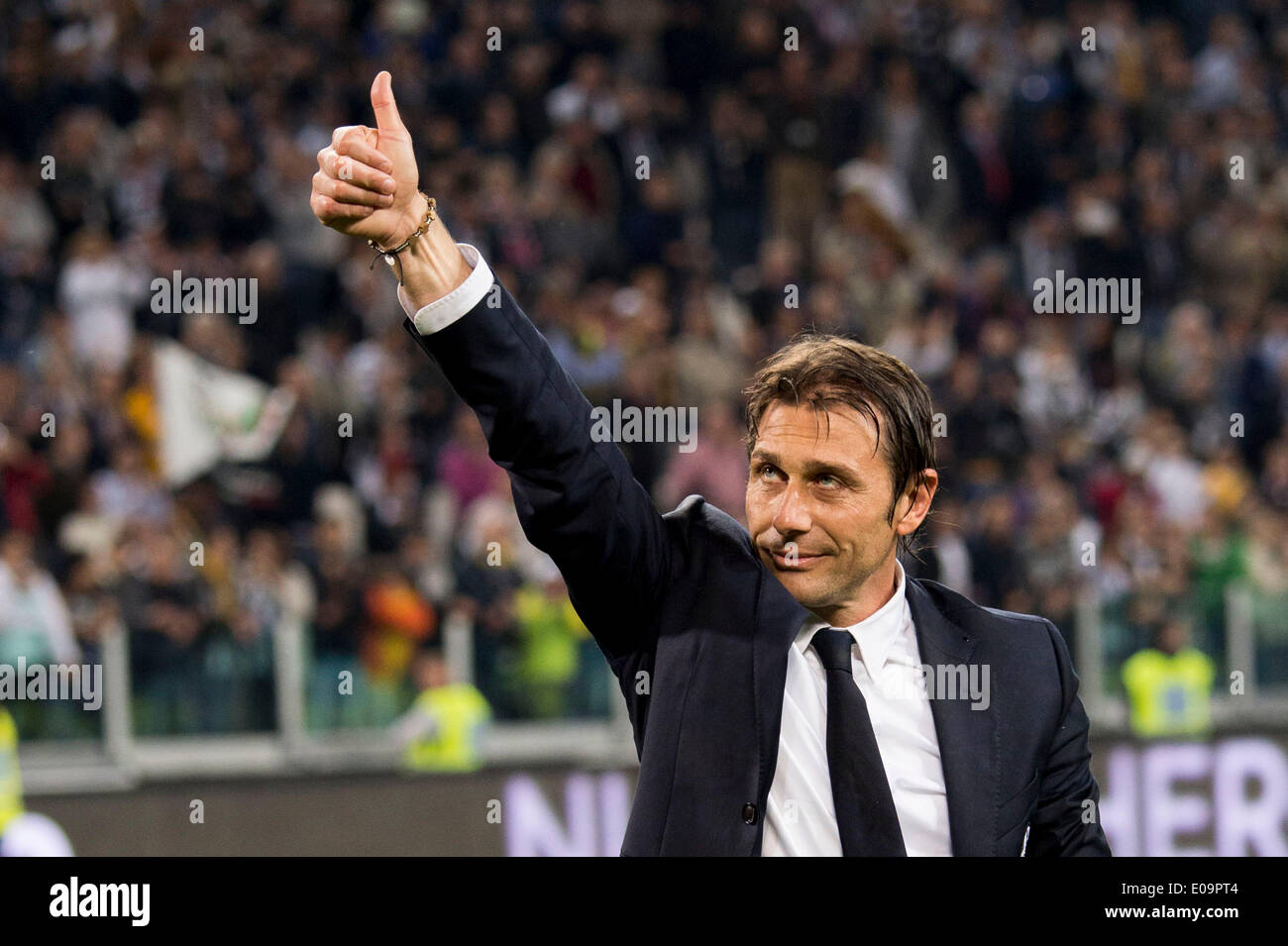 Turin, Italy. 5th May, 2014. Antonio Conte (Juventus) Football/Soccer ...