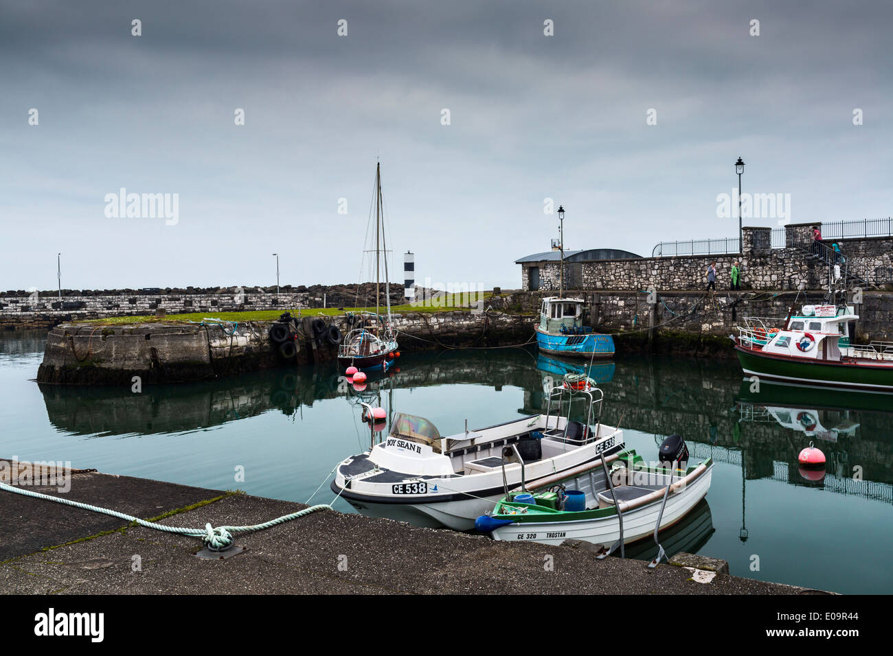 Carnlough harbour hi-res stock photography and images - Alamy