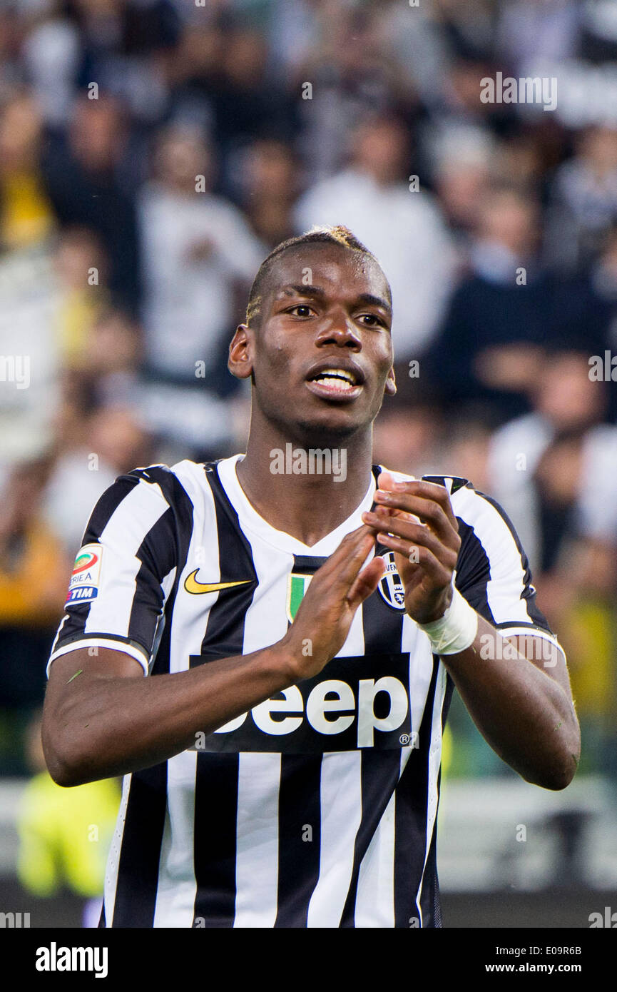 Turin, Italy. 5th May, 2014. Paul Pogba (Juventus) Football/Soccer ...