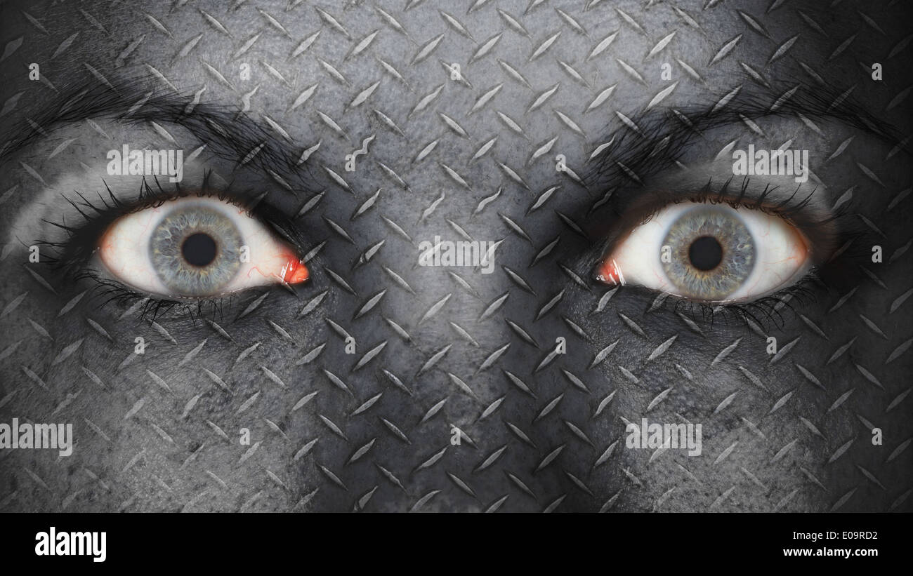 Metal eyes hi-res stock photography and images - Alamy