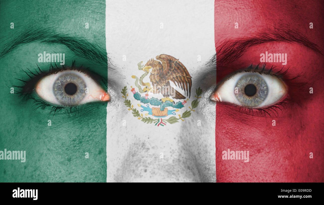 Female mexican soccer fan hi-res stock photography and images - Alamy