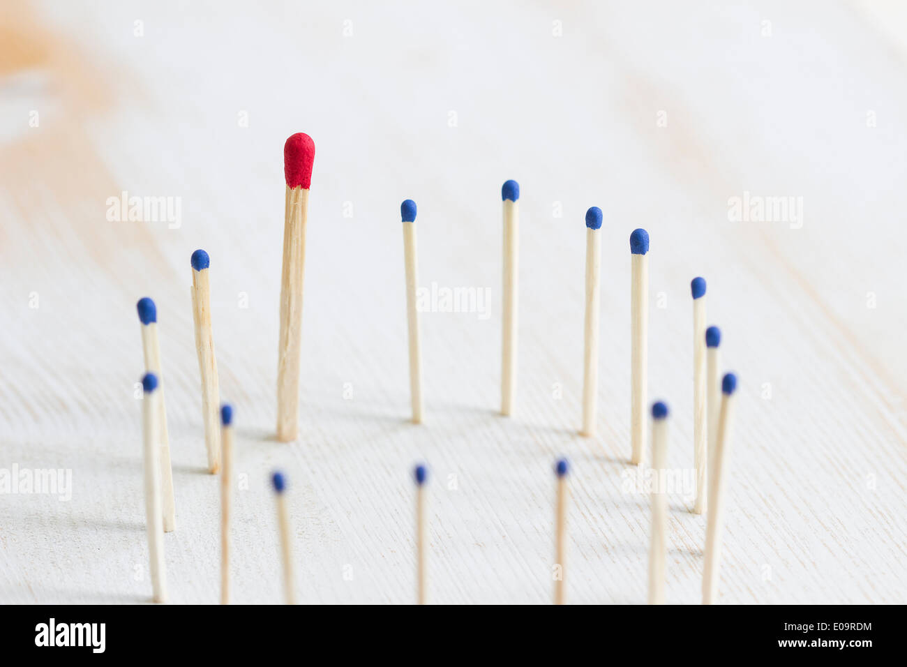 Matchstick in round shape hi-res stock photography and images - Alamy