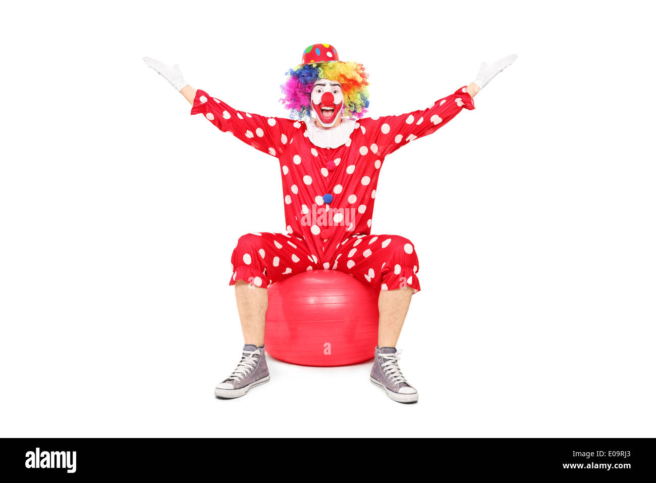 Sitting clown hi-res stock photography and images - Alamy