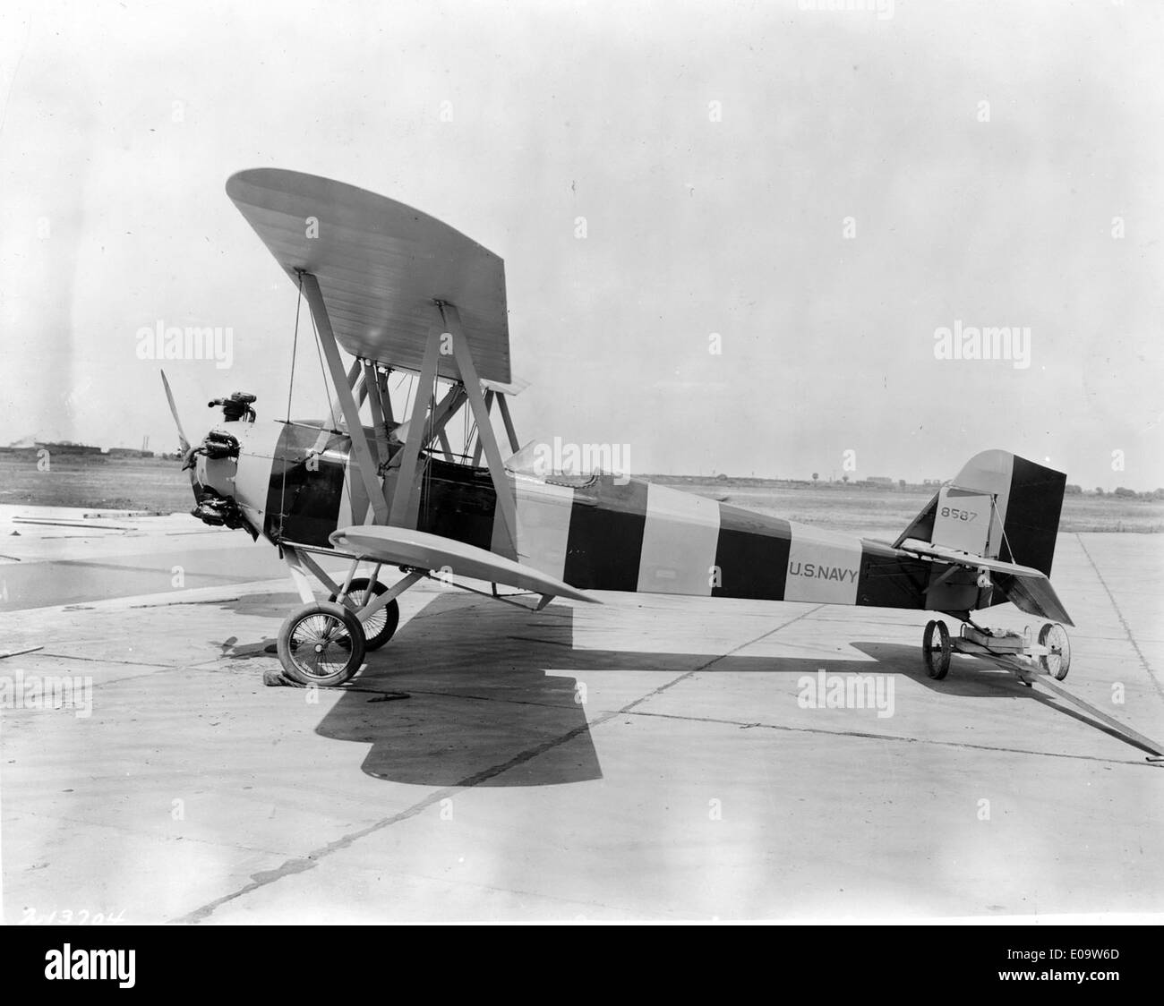 The New Standard aircraft represents early 20th-century aviation ...