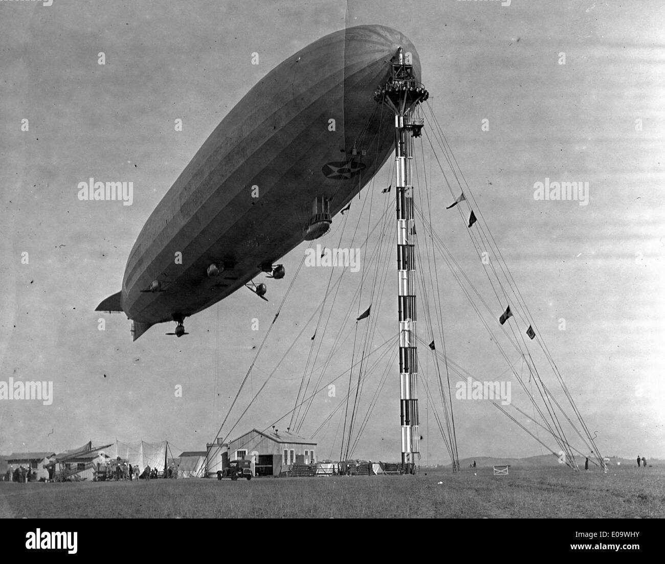 The USS Shenandoah (ZR-1), a dirigible built by the U.S. Navy, was the ...