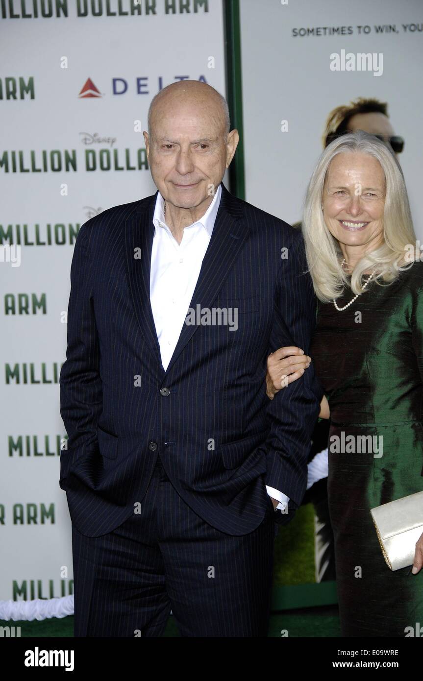 Los Angeles, CA, USA. 6th May, 2014. Alan Arkin at arrivals for MILLION ...