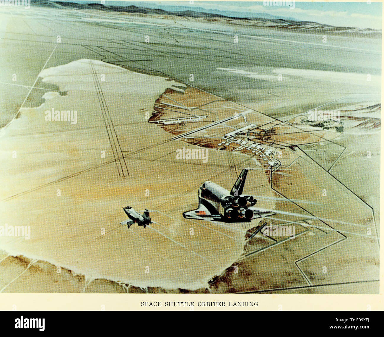 This glossy photo showcases the Space Shuttle Program, which ran from ...