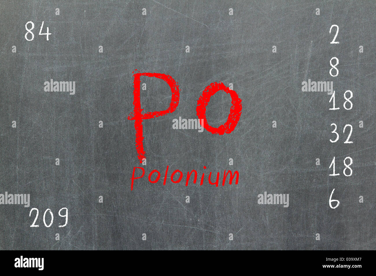Polonium po periodic table hi-res stock photography and images - Alamy