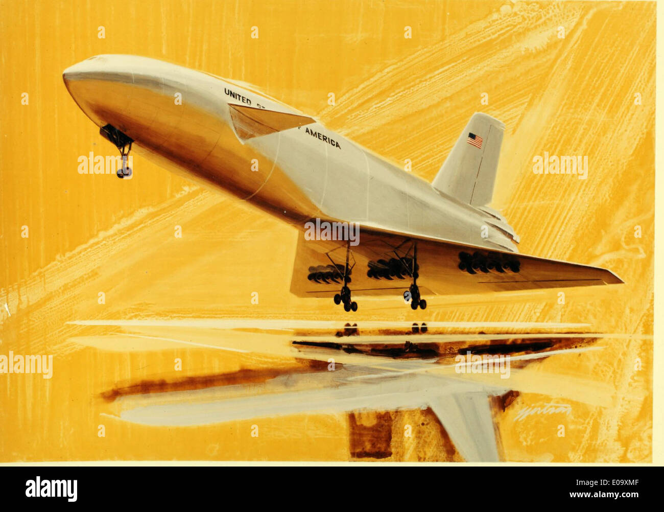 This glossy photo showcases the B9U Fly-back booster used in the Space ...