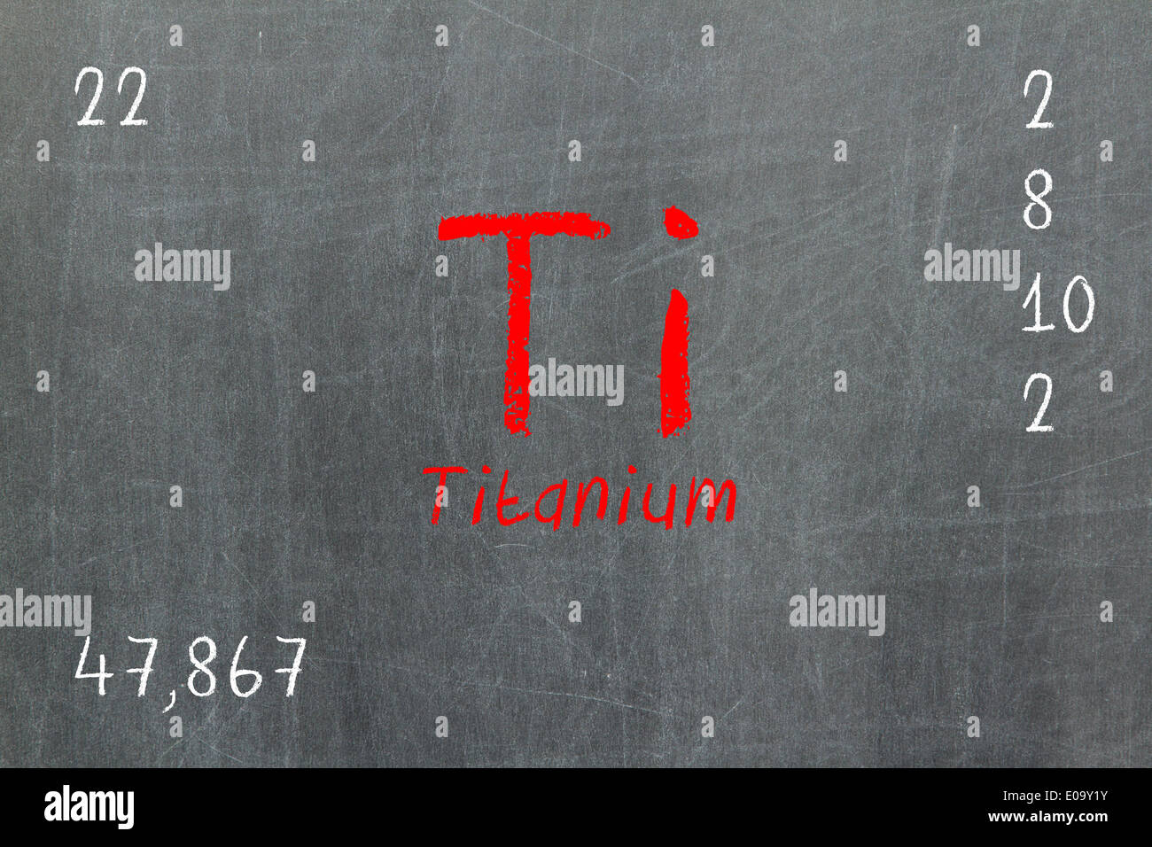 Titanium atom hi-res stock photography and images - Alamy