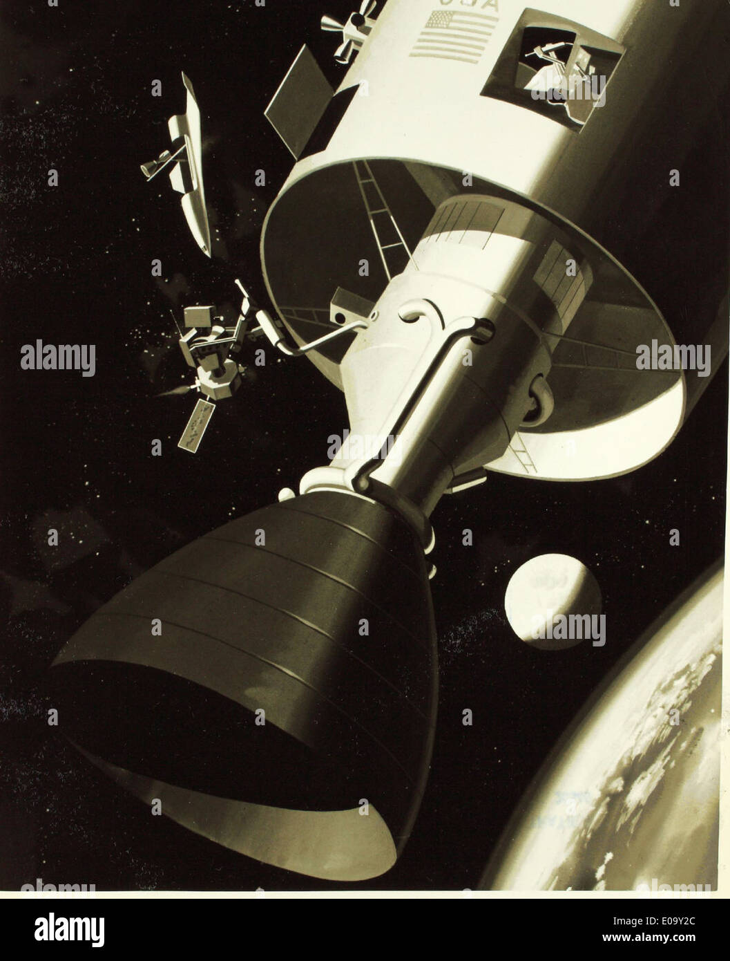 This glossy photograph captures the iconic Space Shuttle Program, which ...