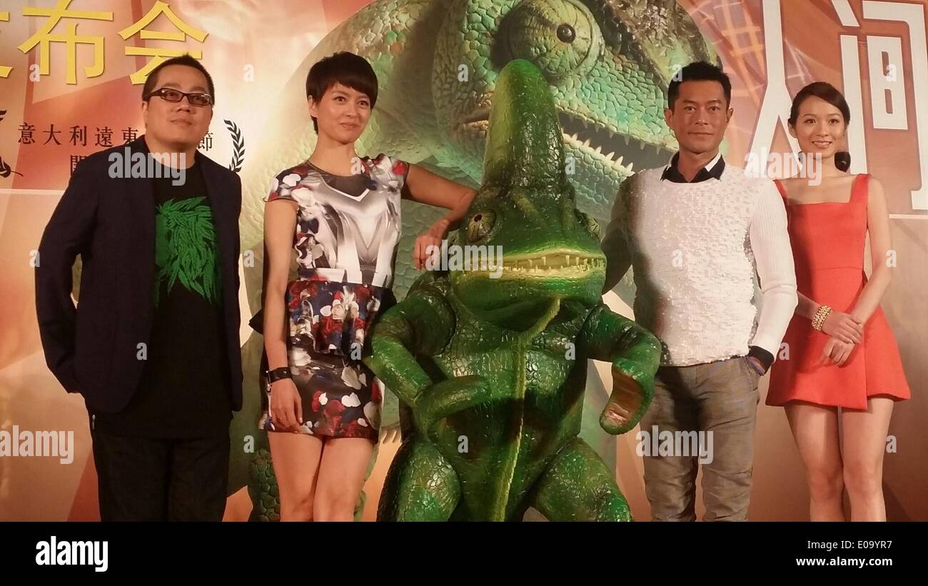 Beijing, China. 6th May, 2014. Louis Koo, Gigi Leung, Jacky Cai and Ho ...