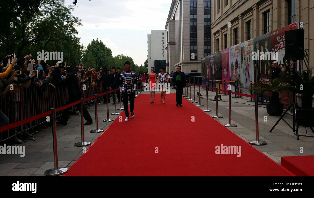 Beijing, China. 6th May, 2014. Louis Koo, Gigi Leung, Jacky Cai and Ho ...