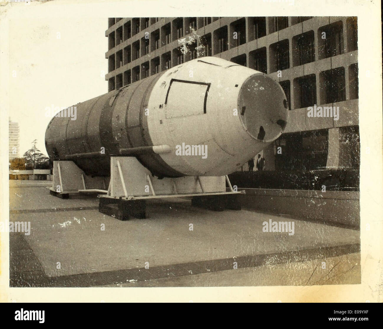 The Martin Titan rocket, featured in this glossy photo, was an ...