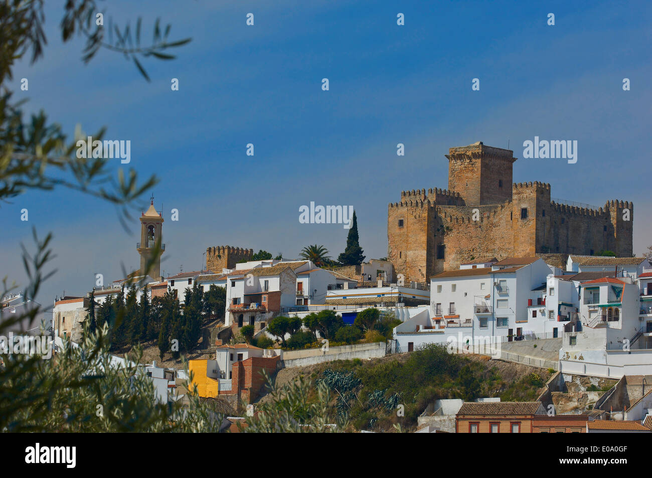 Luque, Castle, Route of the Caliphate, Cordoba province, Andalusia ...