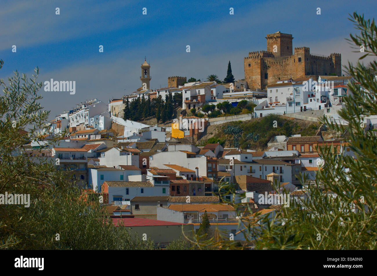 Luque, Castle, Route of the Caliphate, Cordoba province, Andalusia ...