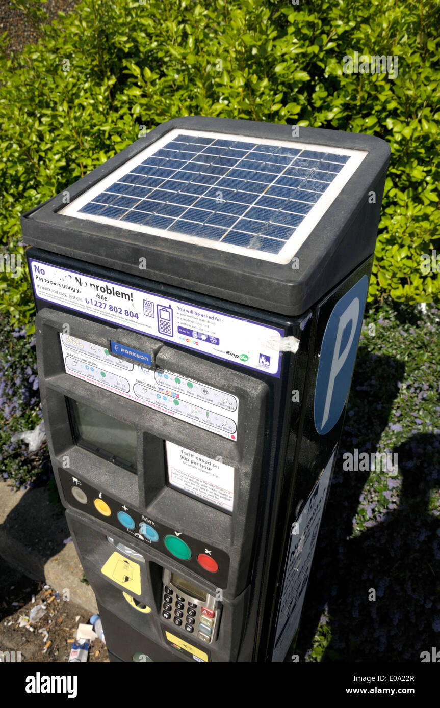 Solar powered car park ticket machine hi-res stock photography and ...
