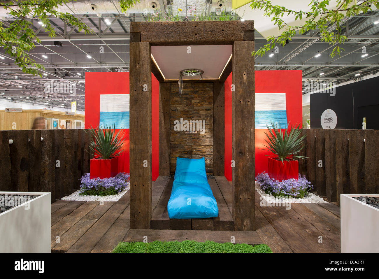 London, UK. 06th May, 2014. Grand Designs Live exhibition sponsored by ...