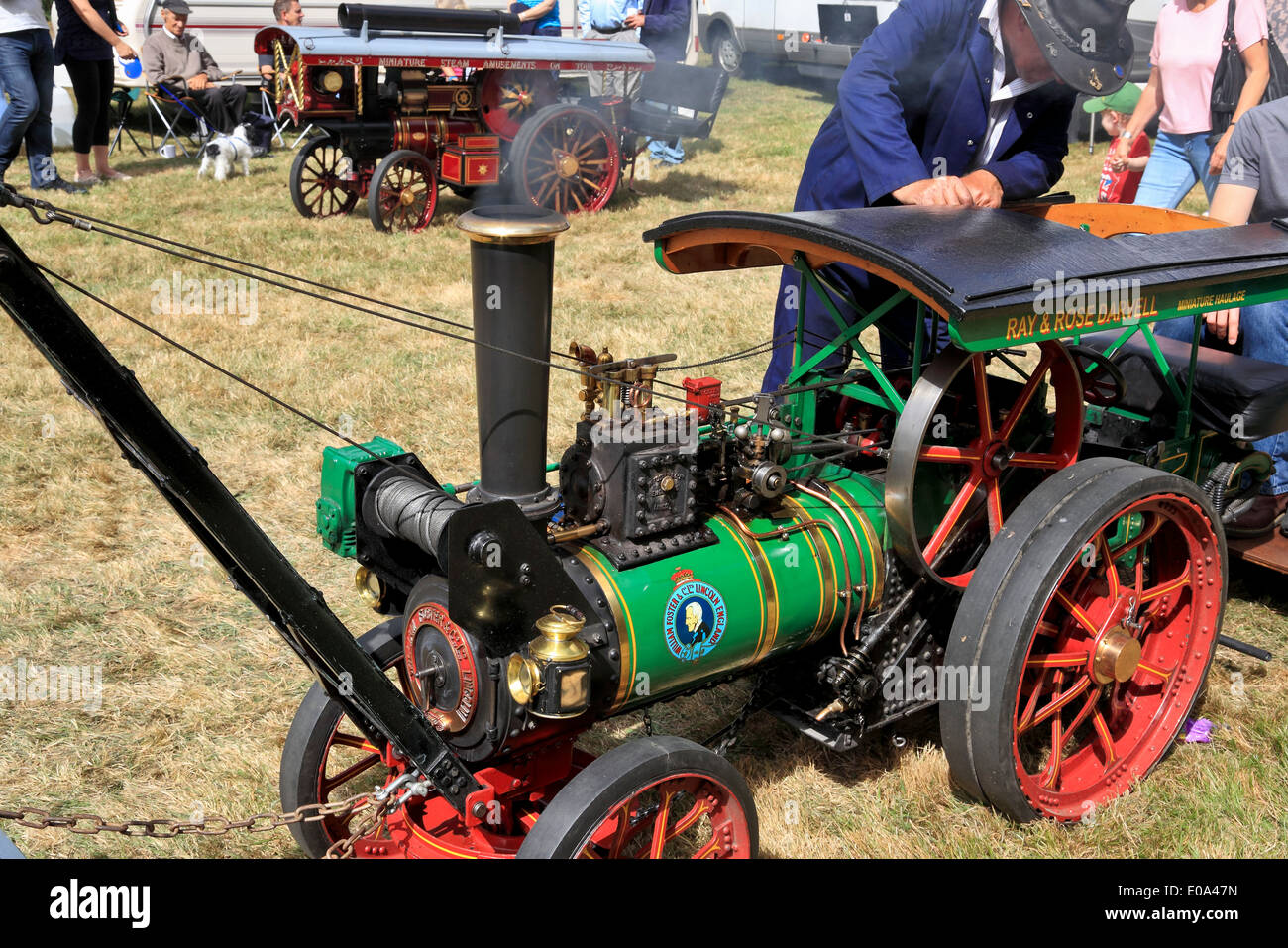 Traction engine miniature rally hi-res stock photography and images - Alamy