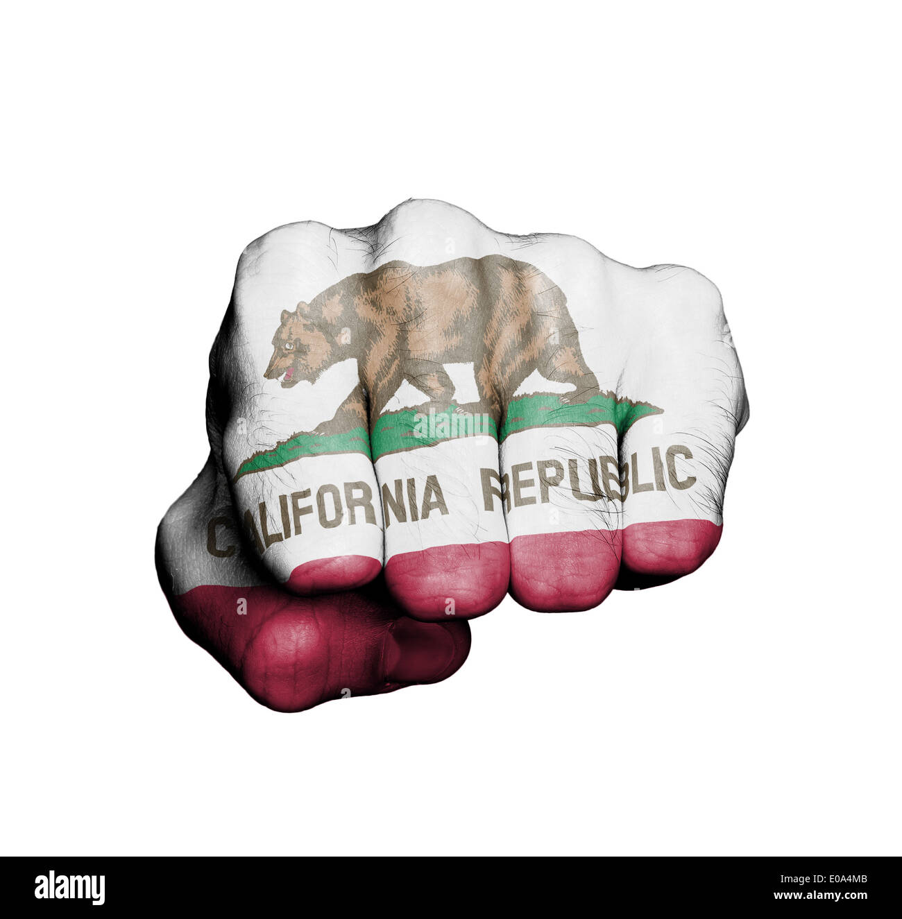 American and california flag Cut Out Stock Images & Pictures - Alamy