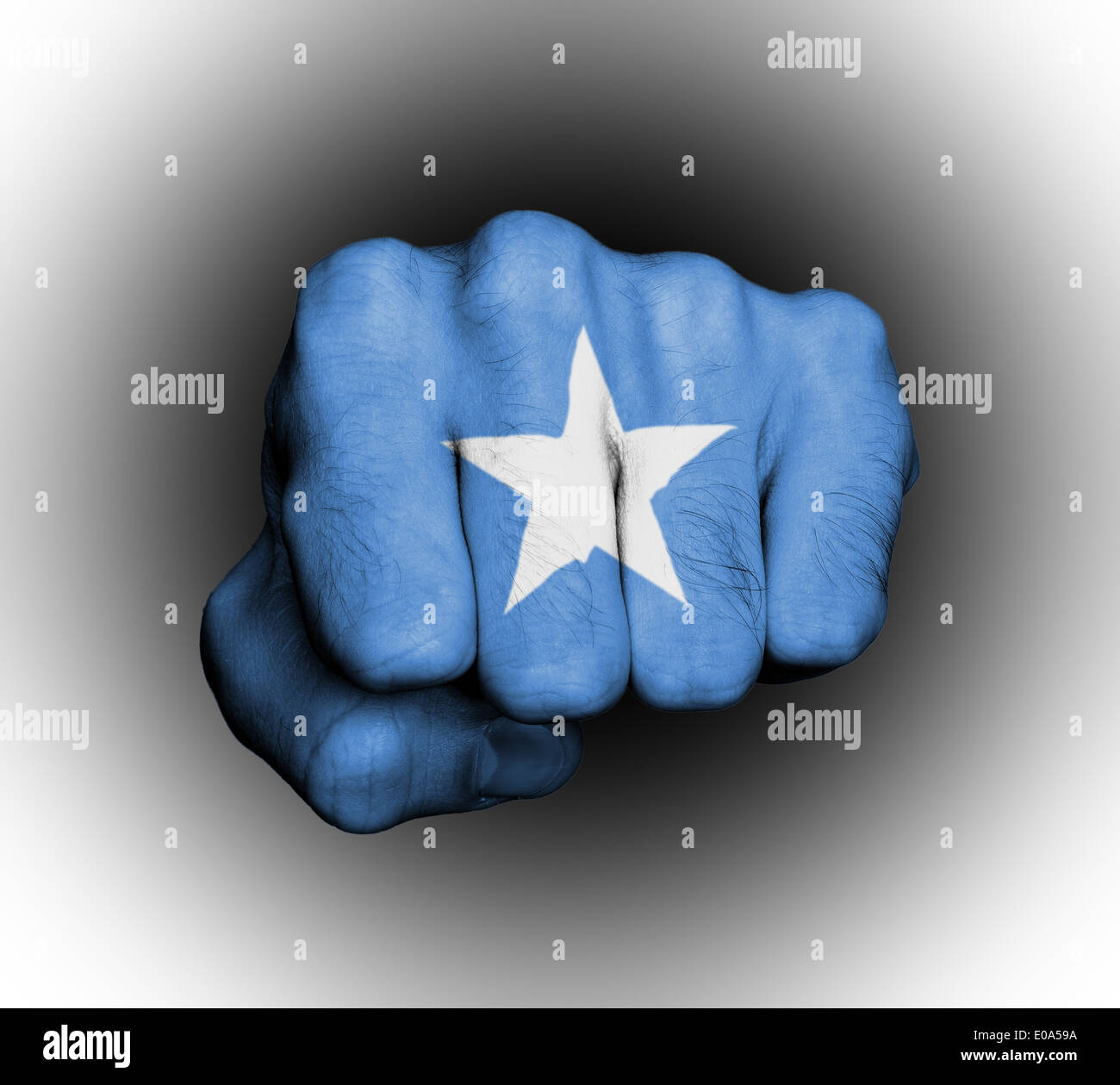 Somalia flag man hi-res stock photography and images - Alamy