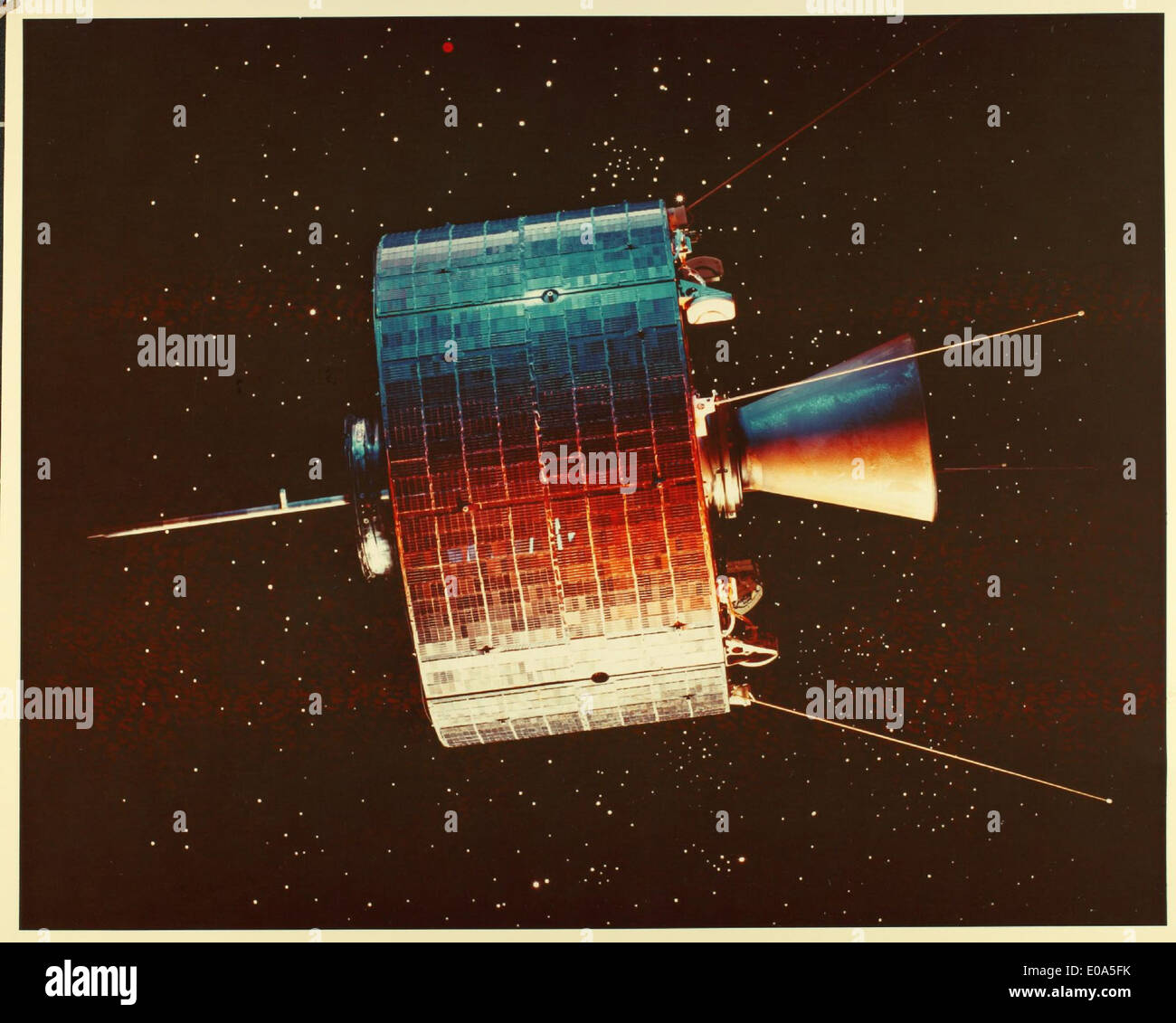This glossy photo showcases NASA's Syncom II, the second communications ...