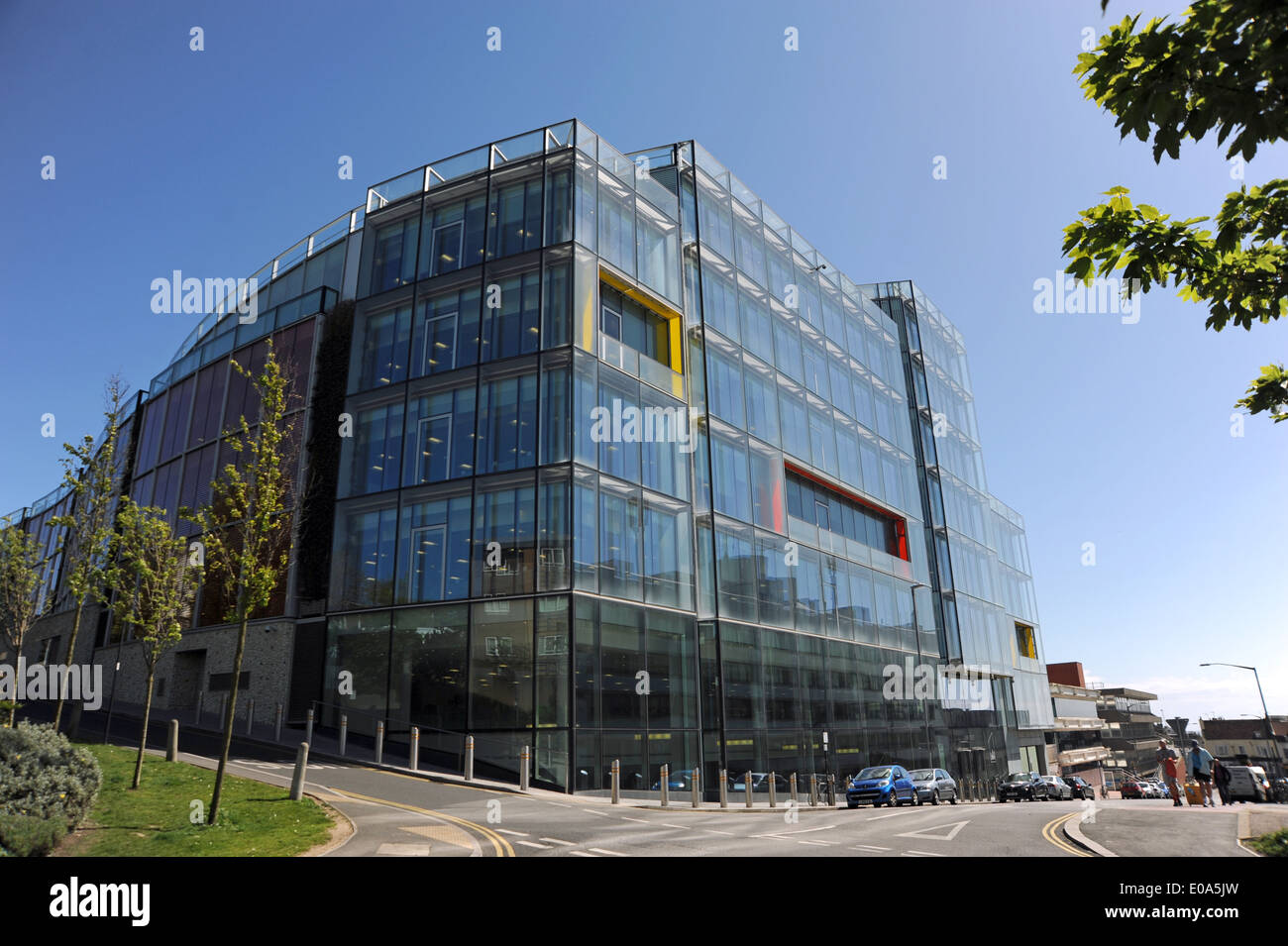 American Express offices in John Street Brighton UK Stock Photo - Alamy