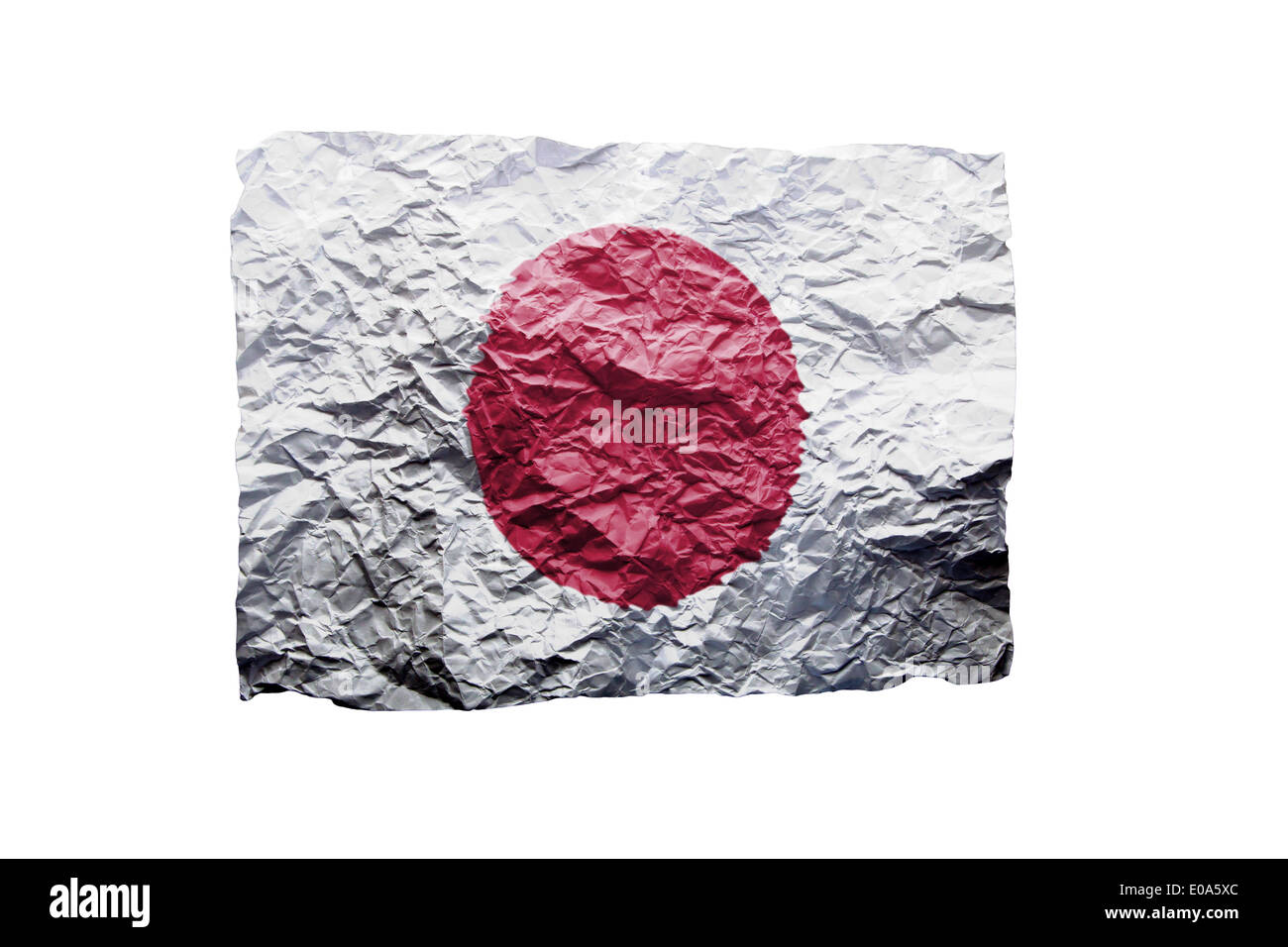 Japan flag torn hi-res stock photography and images - Alamy