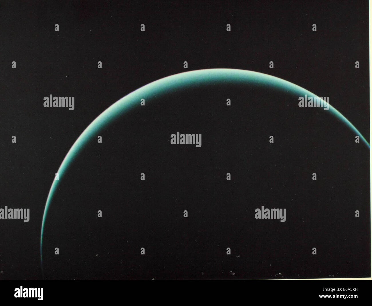 This glossy photo captures the NASA Voyager spacecraft, which provided critical data on the ...