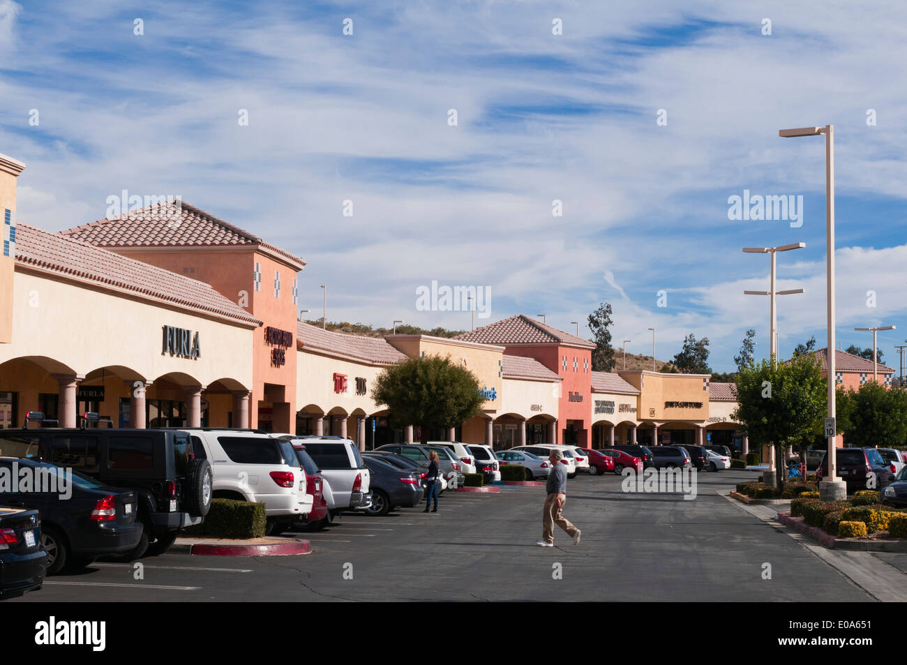 Desert Hills Outlet, Palm Springs, California, USA Stock Photo - Alamy