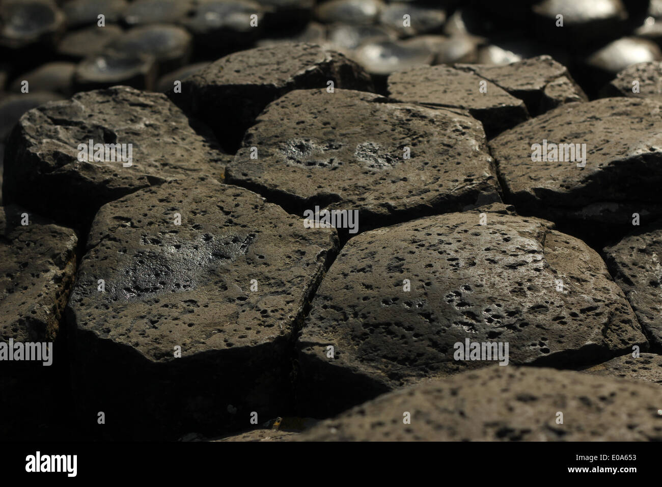 Giant's Causeway - famous visitor site in Northern Ireland (UK ...