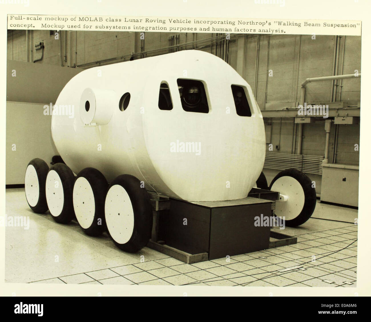 The Lunar Roving Vehicle (LRV) was used during the Apollo missions to ...