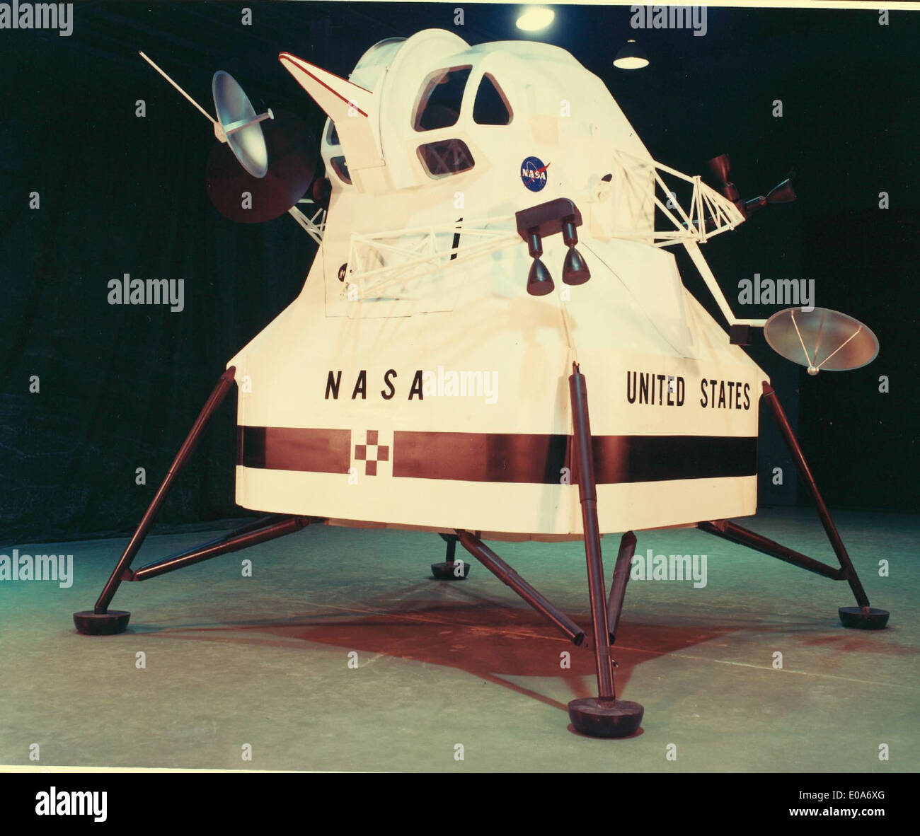 The General Dynamics Lunar Excursion Module (LEM), designed as part of ...