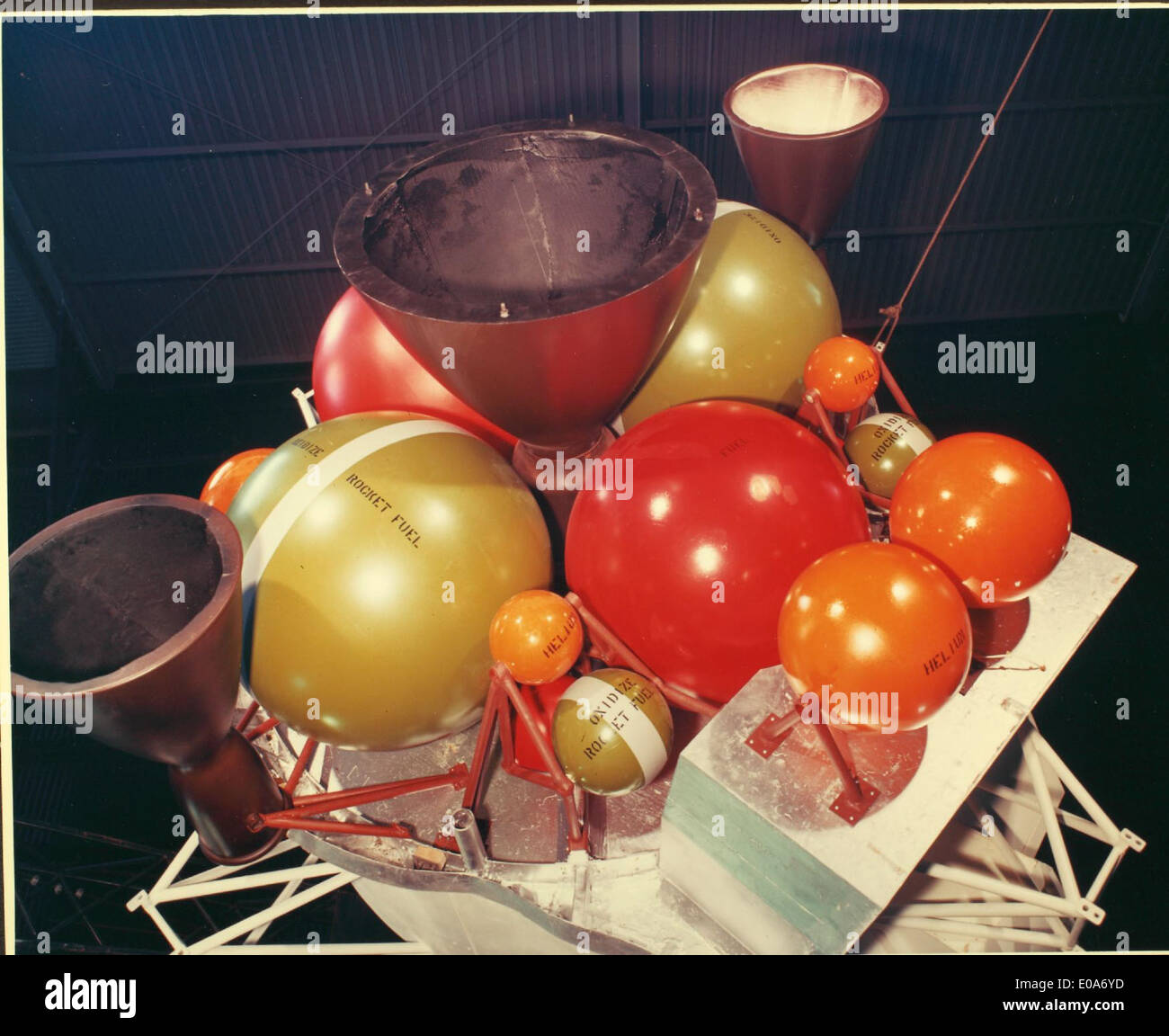 This glossy photo from General Dynamics shows the Lunar Excursion ...