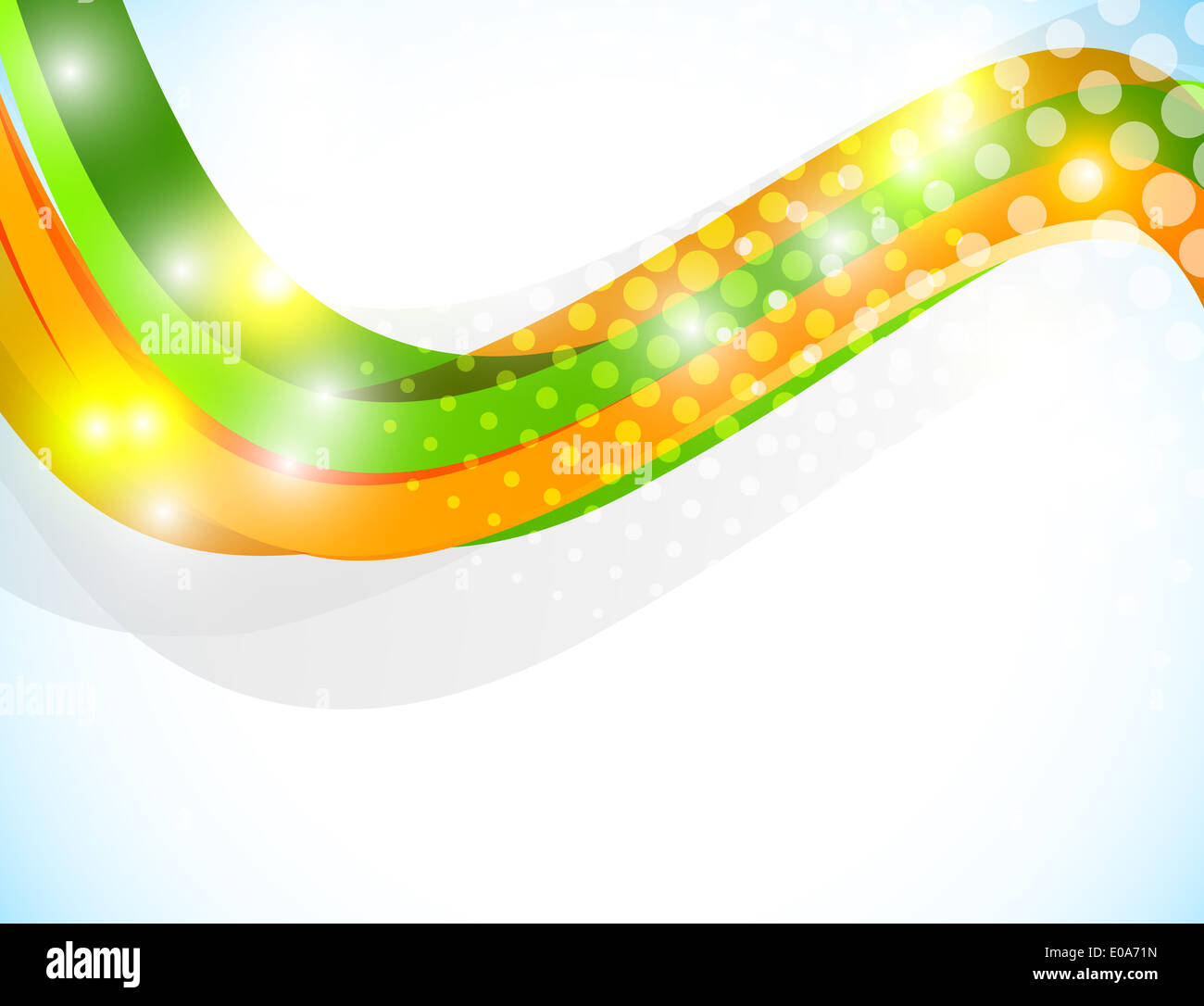 Abstract wavy background. Colorful illustration Stock Photo - Alamy