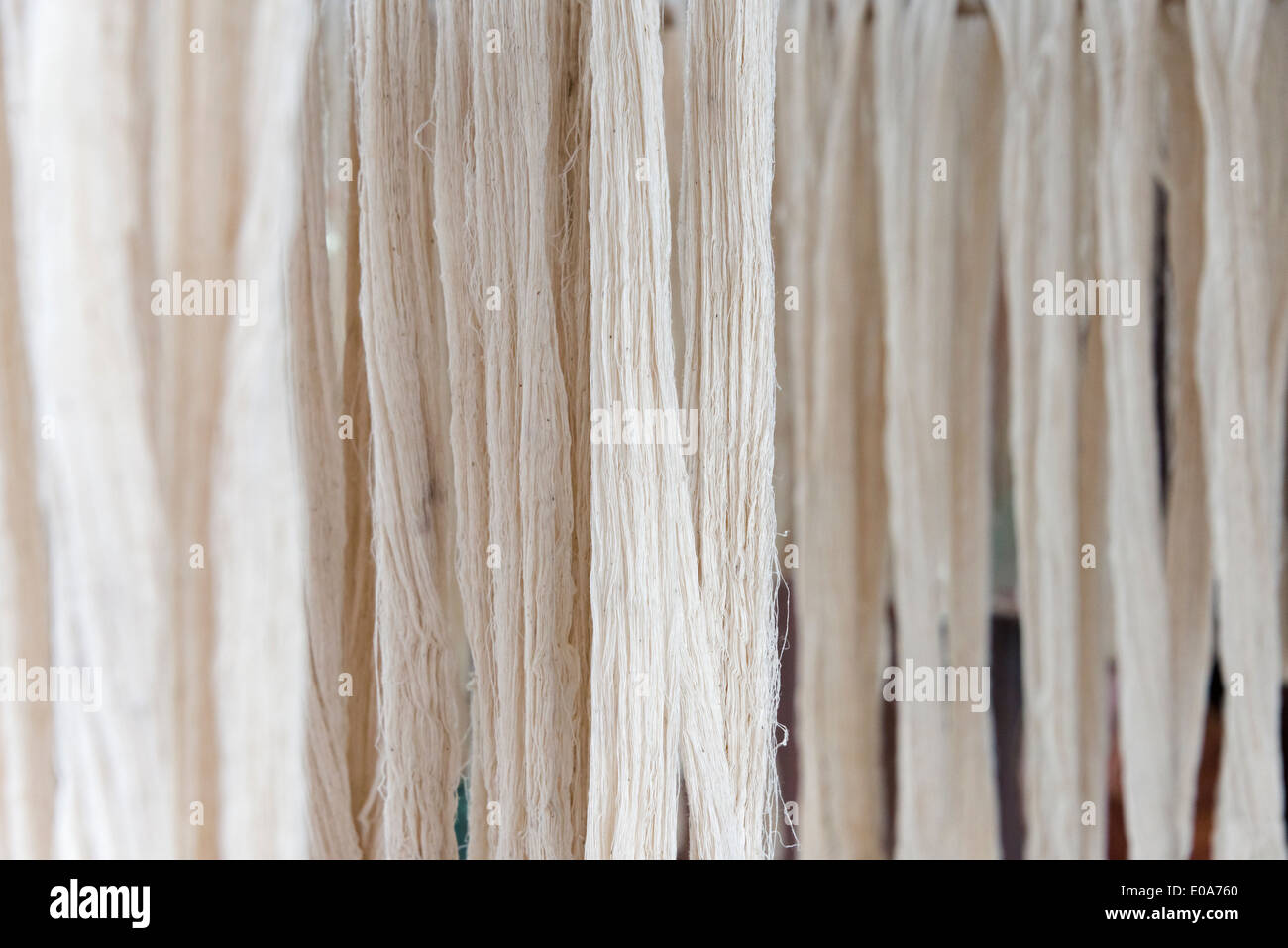 White silk threads hi-res stock photography and images - Alamy