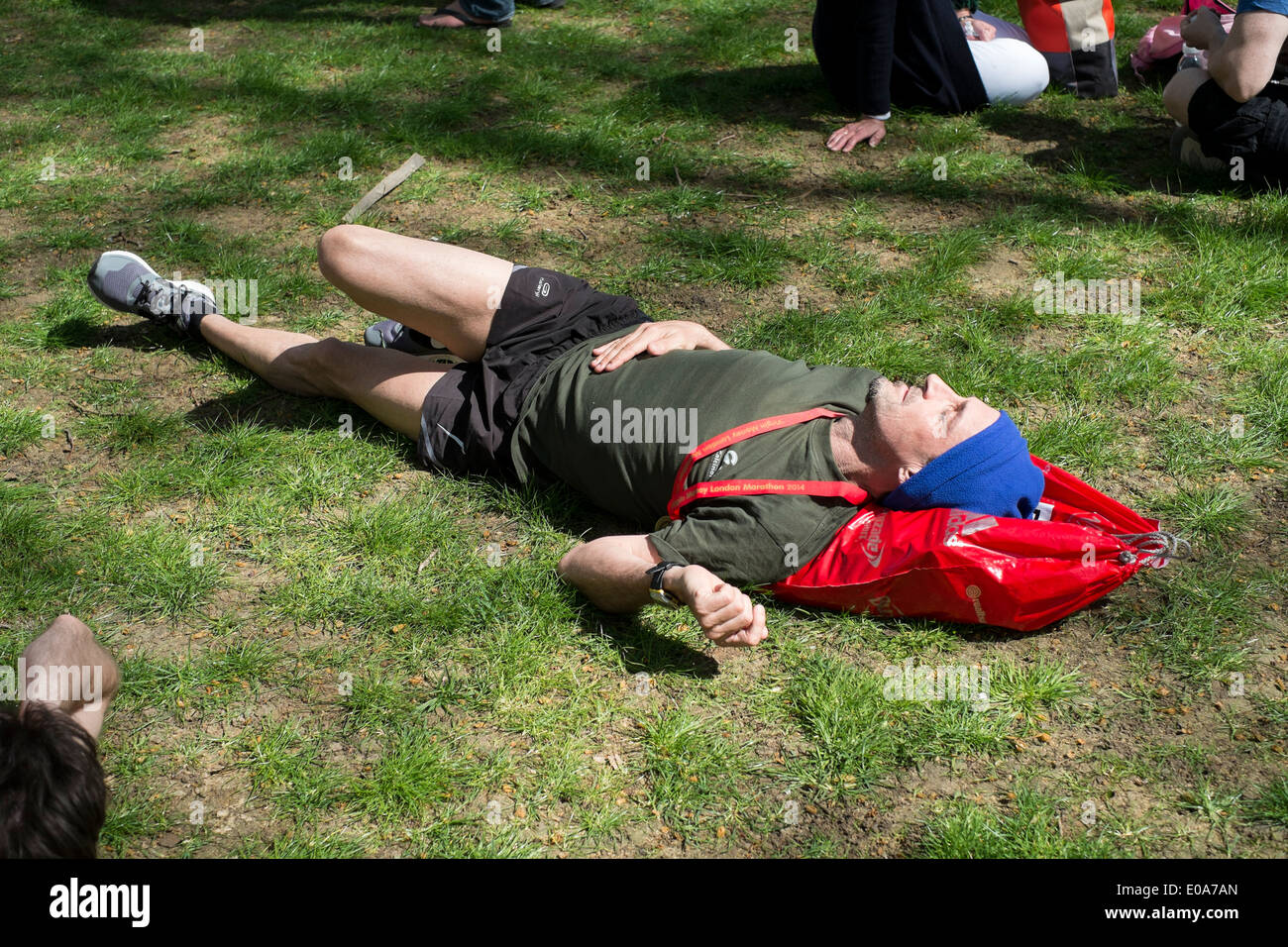 Marathon Runner Exhausted High Resolution Stock Photography and Images ...