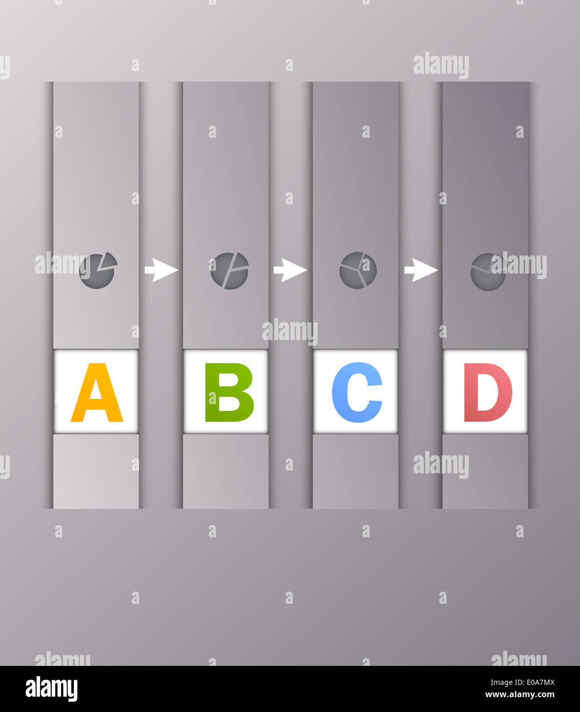 Infographic design. Set of abstract banners Stock Photo - Alamy