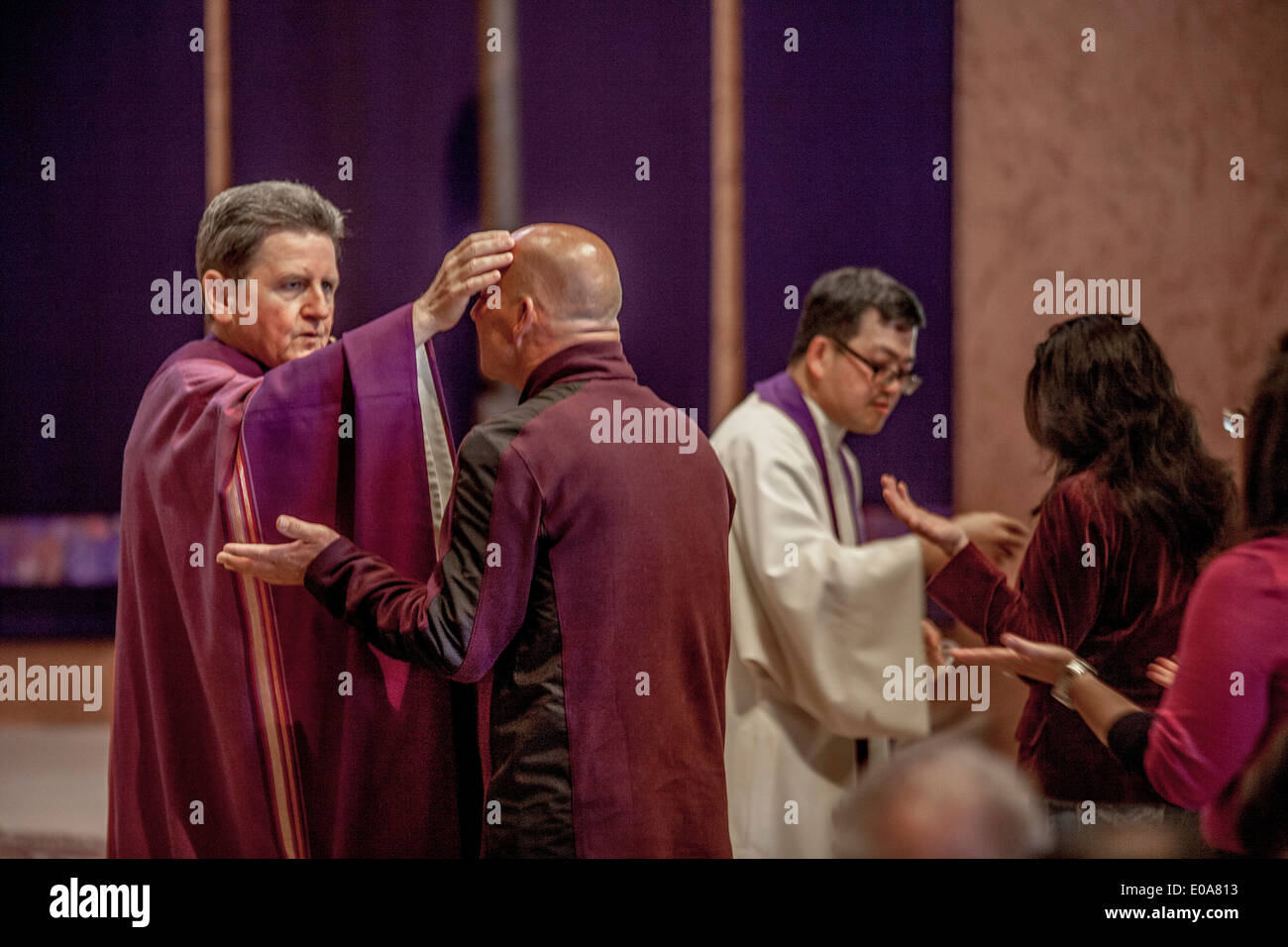 Anointing of the sick hi-res stock photography and images - Alamy