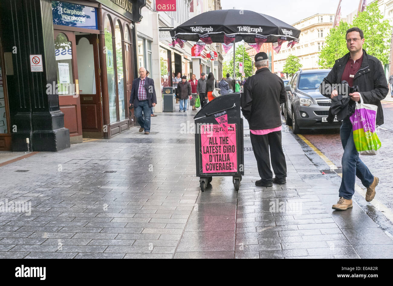 Newspaper Placard High Resolution Stock Photography and Images - Alamy