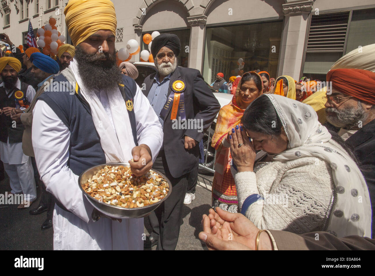 Annual Sikh Parade and festival on Madison ave. in New York City Stock ...