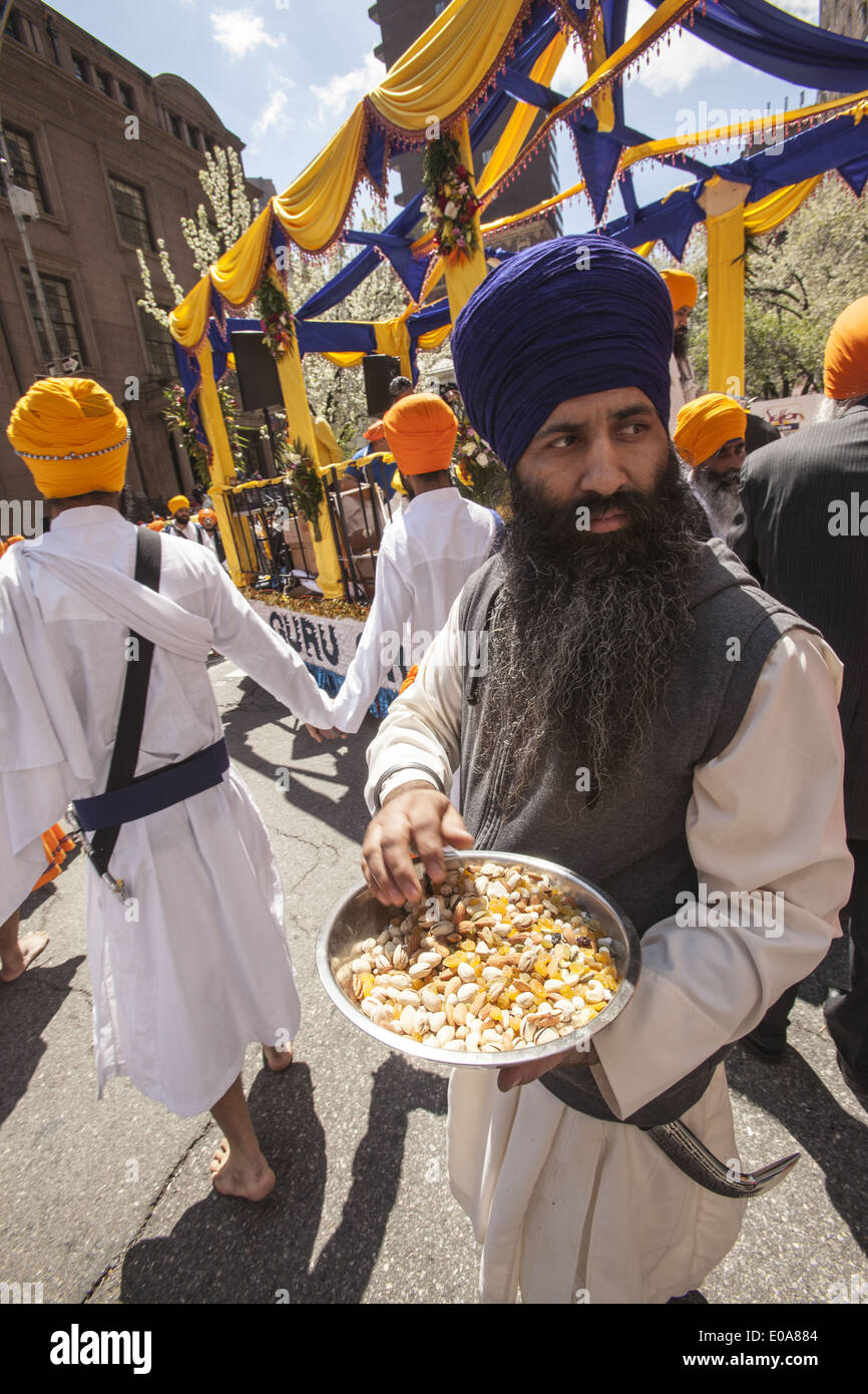 Annual Sikh Parade and festival on Madison ave. in New York City Stock ...